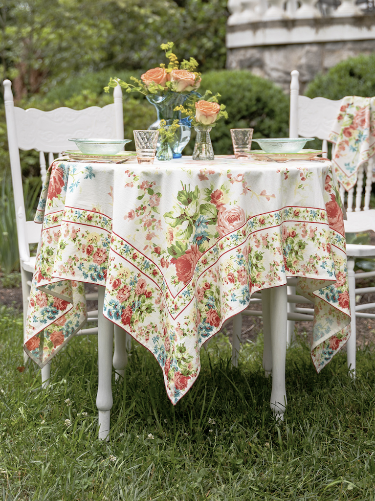 Cottage Rose in White